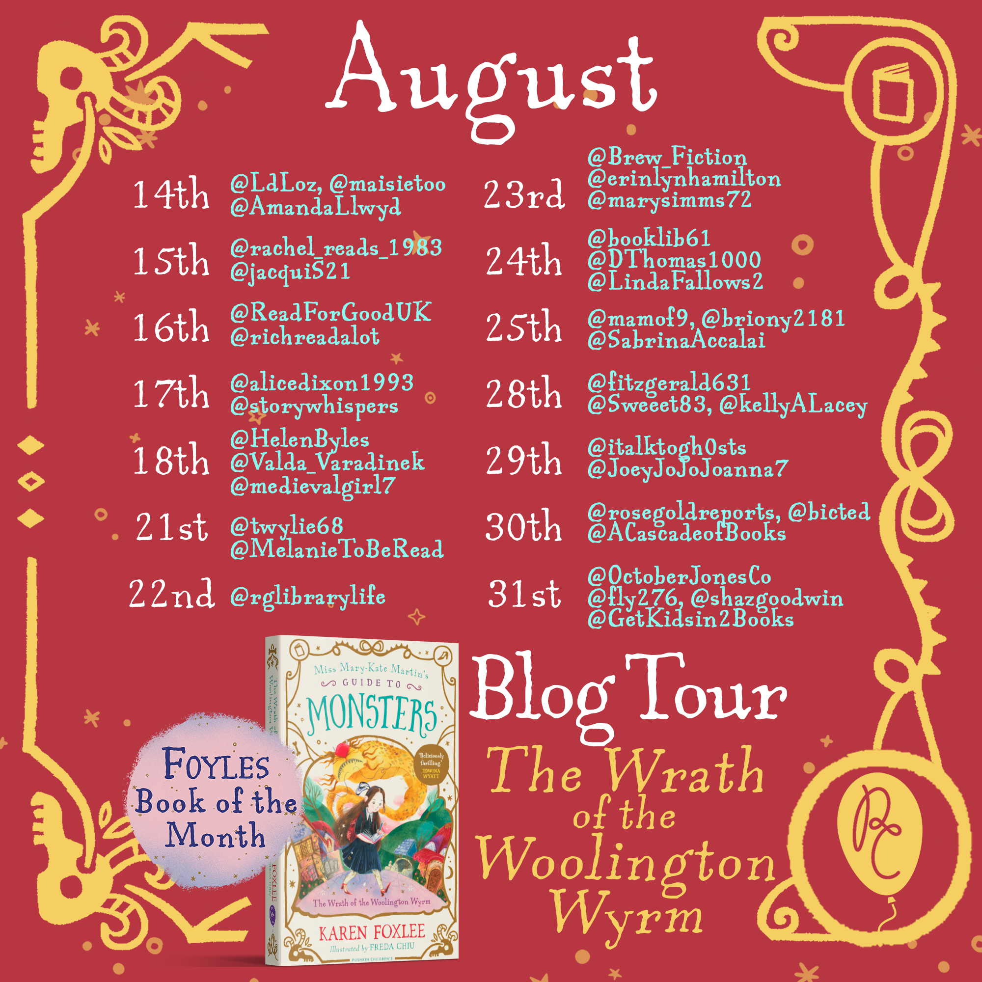 Blog Tour: The Wrath of the Woolington Wyrm – Book Craic